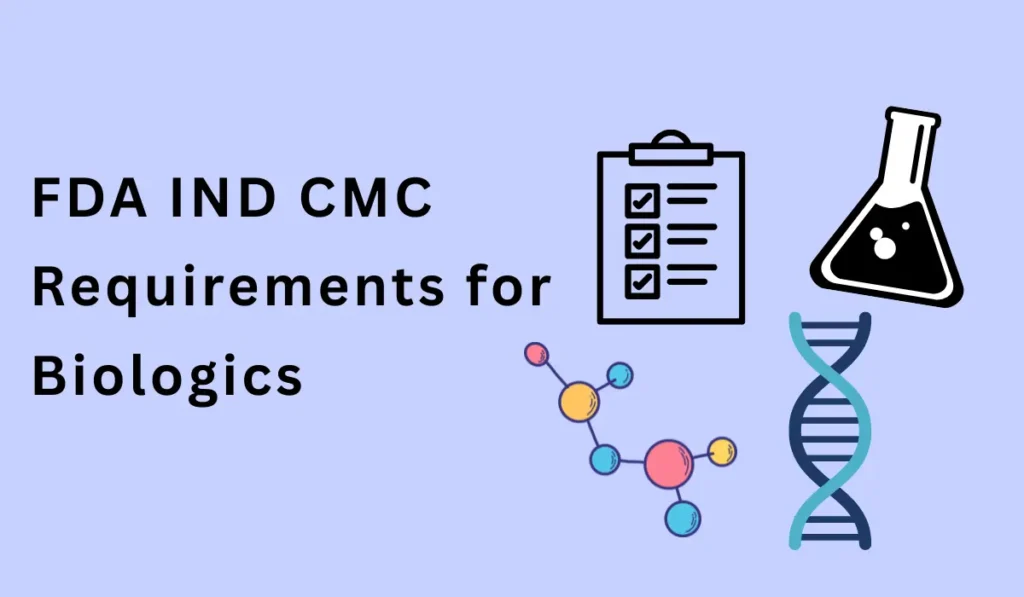 FDA IND CMC Requirements for Biologics: A 2025 Sponsor’s Checklist - scxcmc